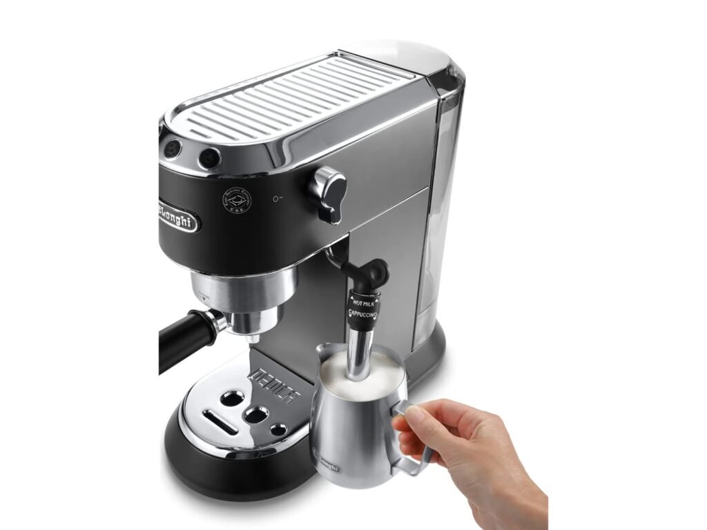 Delonghi Dedica Espresso Coffee Machine, Black - EC685.BK - Shaheen Egypt
